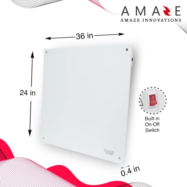 Amaze-Heater MAXI 600-Watt Electric Convection Room Heater – Amaze Heaters